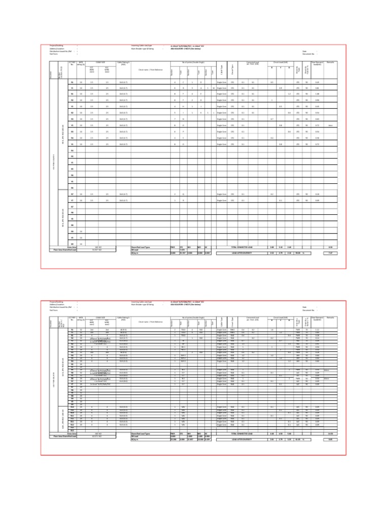 Electric Time Table Overview | PDF | Electromagnetism | Building Technology