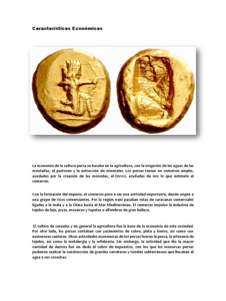 Economía de la Civilización Persa | PDF