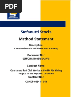 Construction Method Statement: Concrete Works | PDF | Concrete ...