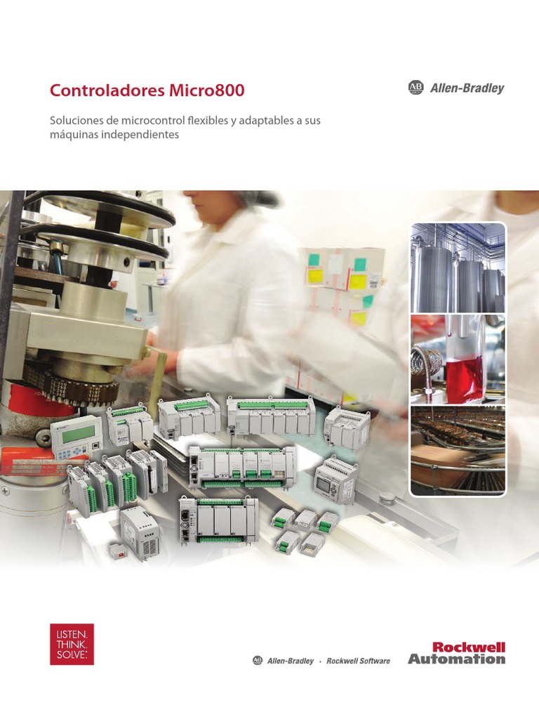 Controladores Micro800: Solución Connected Components | PDF ...