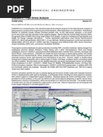 Caesar II Tutorial | PDF | Pipe (Fluid Conveyance) | Structural Analysis