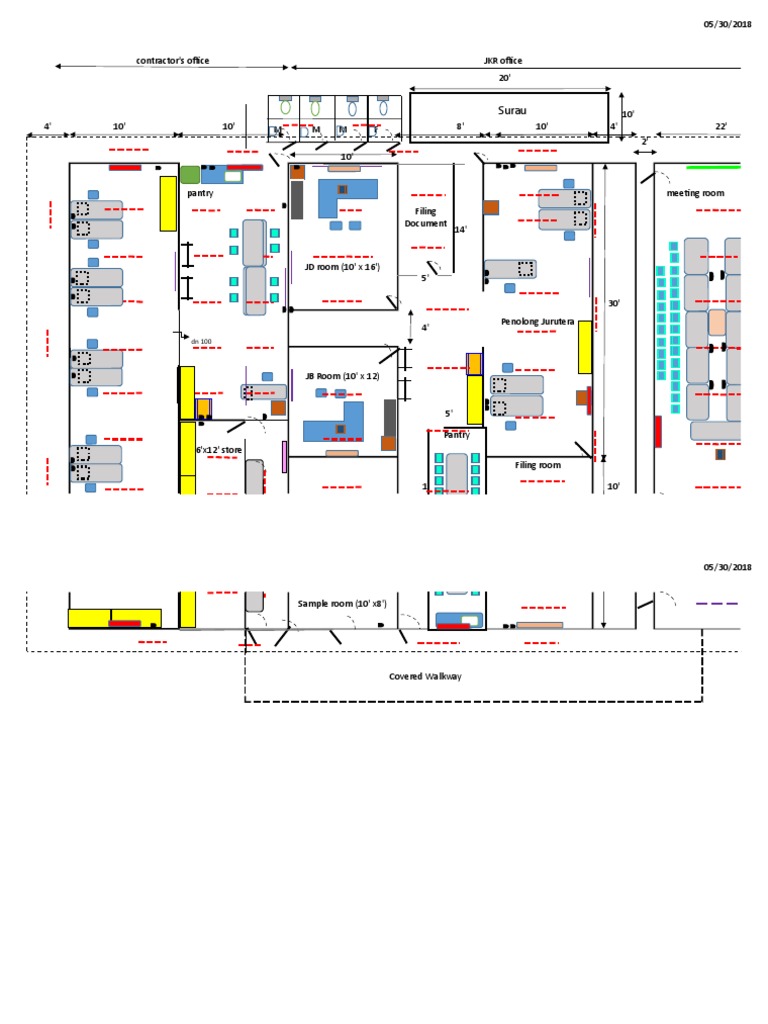 Site Office Layout | Download Free PDF | Consumer Goods | Home