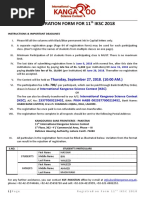 IKLC Registration Details for Students | PDF