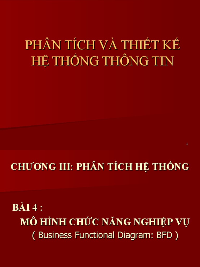 Mo Hinh Phan Ra Chuc Nang | PDF