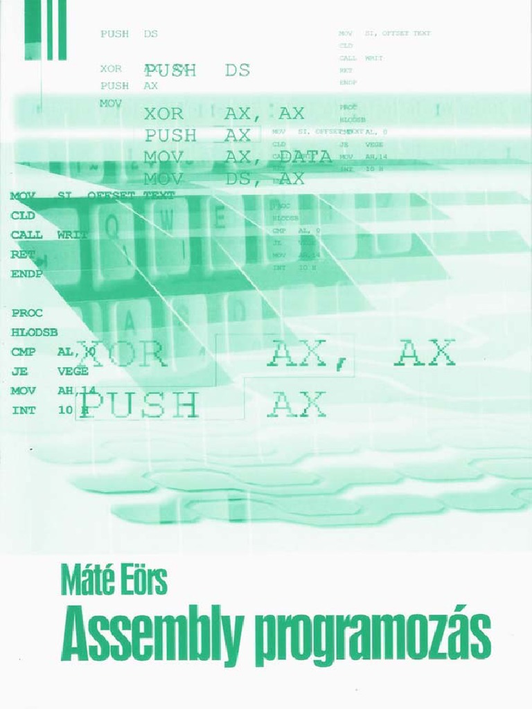 Máté Eörs - Assembly Programozás PDF | PDF