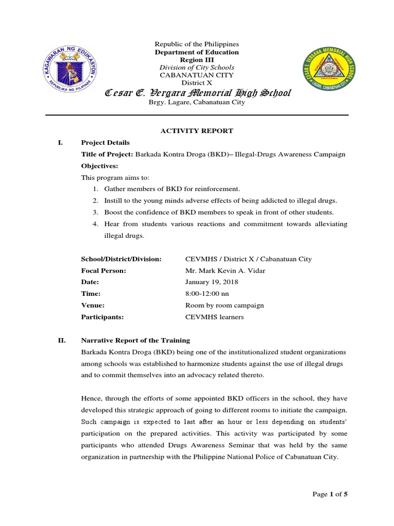 Narrative Drugs Campaign | PDF | Change | Behavior Modification