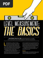 Tank Bridle Level Measurement | PDF | Instrumentation | Radar