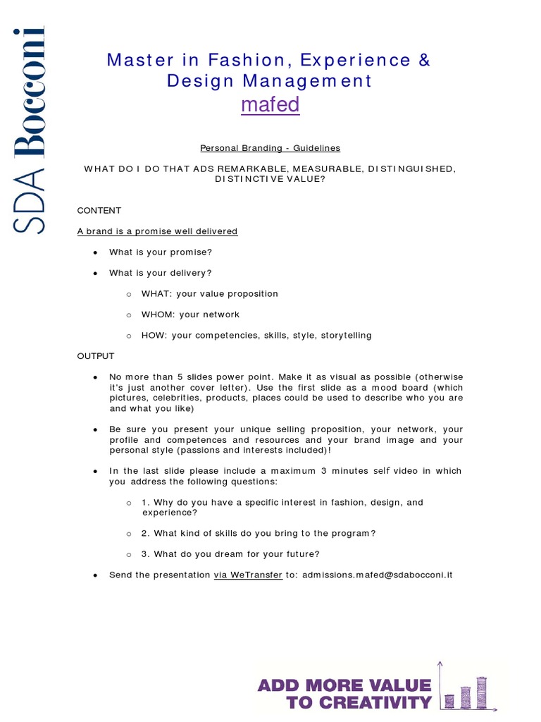 Personal Branding Guidelines for MAFED | PDF | Social Science | Art