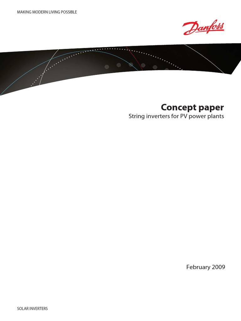 Danfoss String Inverters Vs Central Inverters | PDF | Power Inverter ...