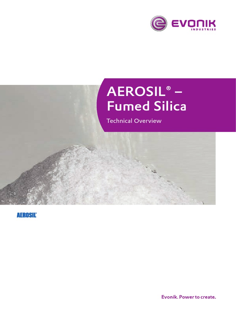 Technical Overview AEROSIL Fumed Silica en | PDF | Silicon Dioxide ...