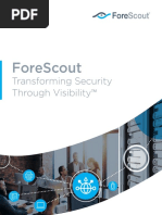 ForeScout CounterACT Overview | PDF | Security | Computer Security