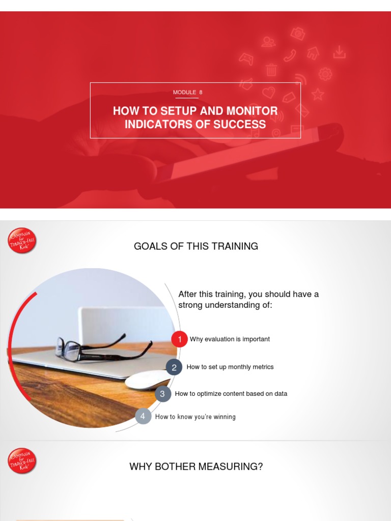 Module 8 - How To Set Up and Monitor Indicators of Success | PDF | Goal ...
