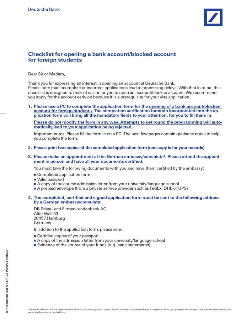 DB Filled Form 2 | PDF | Identity Document | Banks