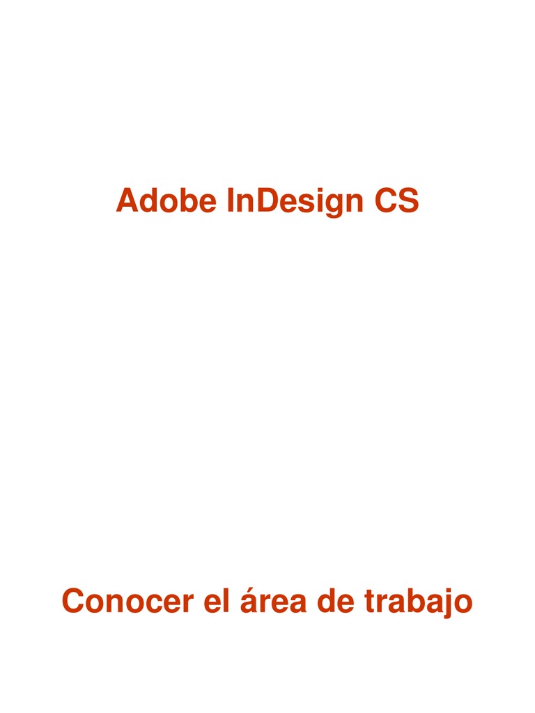 Manual Adobe InDesign | PDF | Point and Click | Tipografía