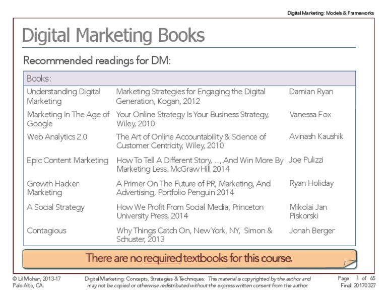 DM Books | PDF | Career & Growth | Business