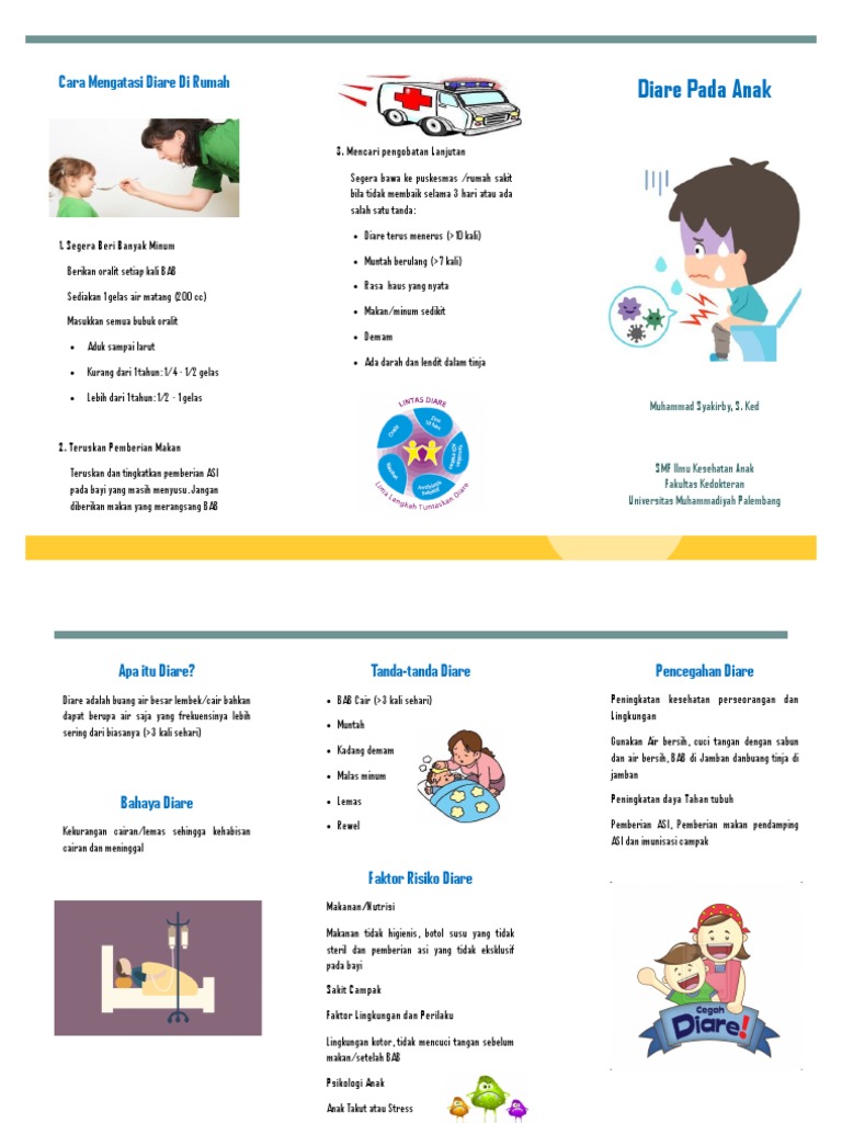 Diare Pada Anak: Cara Mengatasi Diare Di Rumah | PDF