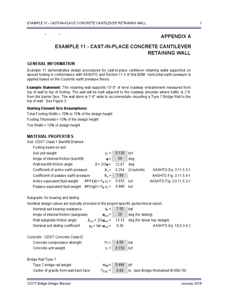 BDM Example 11 - 20180101 | PDF | Geotechnical Engineering | Bending