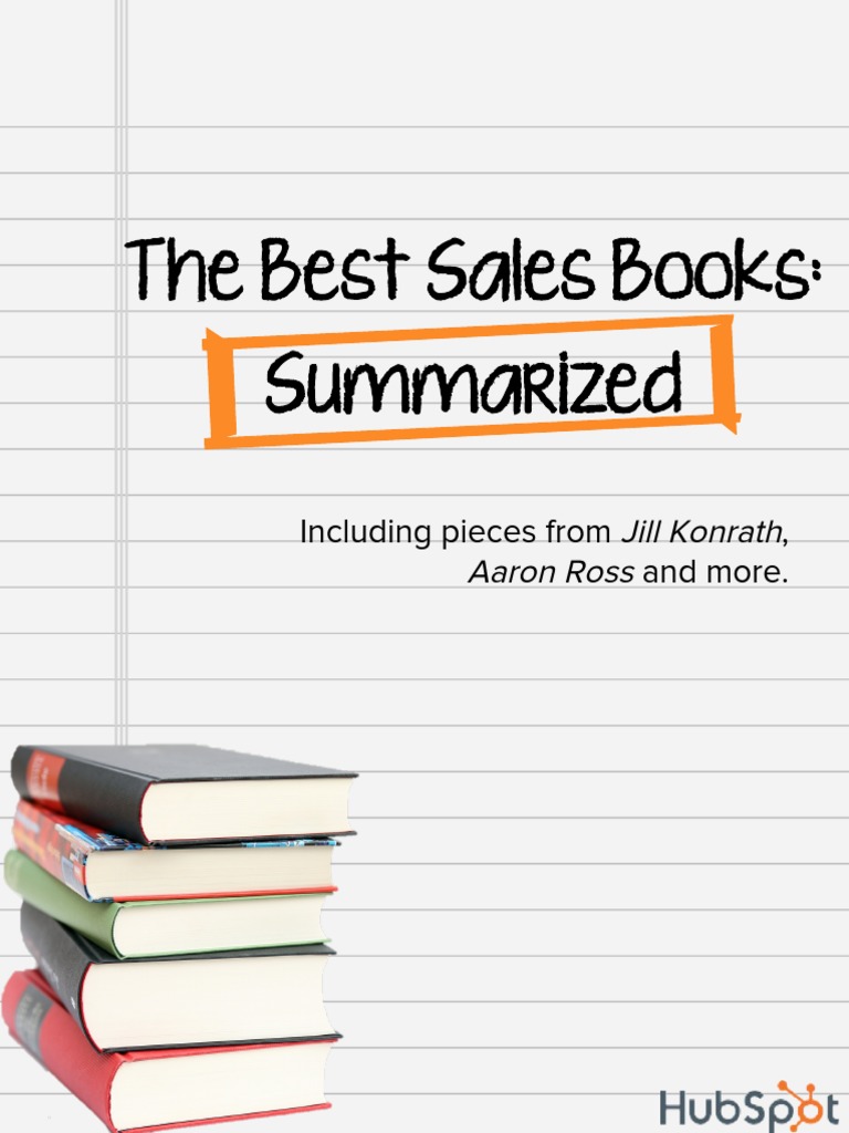 The Best Sales Books: Summarized: Including Pieces From, and More | PDF ...