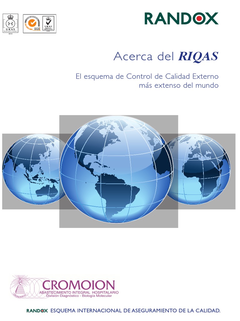 RIQAS Explicado en Espanol | PDF | Laboratorios | Calidad (comercial)