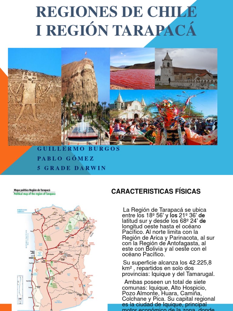 Características de la Región de Tarapacá | PDF | Clima | Andes