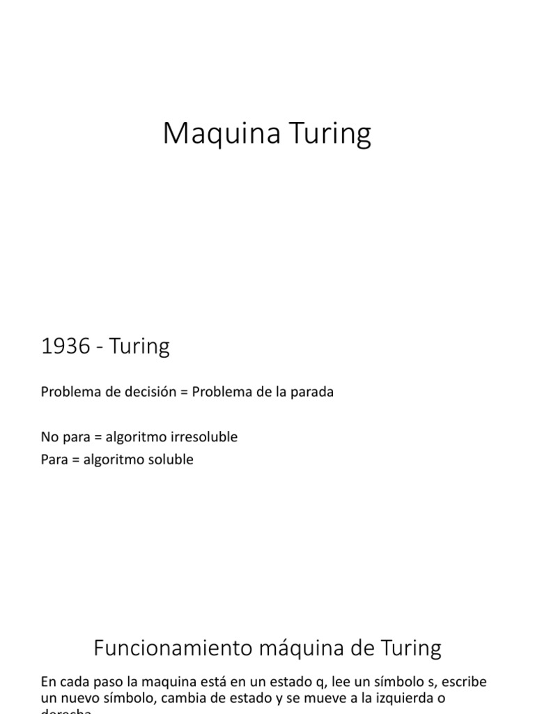 Turing | PDF