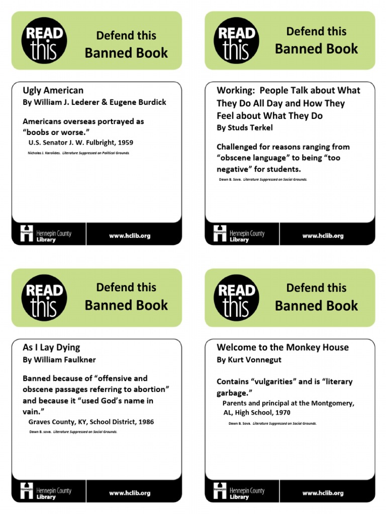 Banned Book Banned Book: Defend This Defend This | PDF