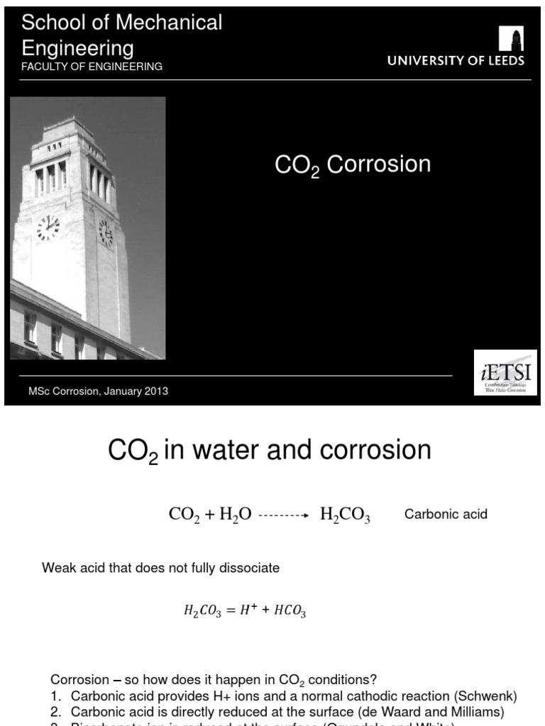 CO2 Corrosion | Corrosión | Dióxido de carbono