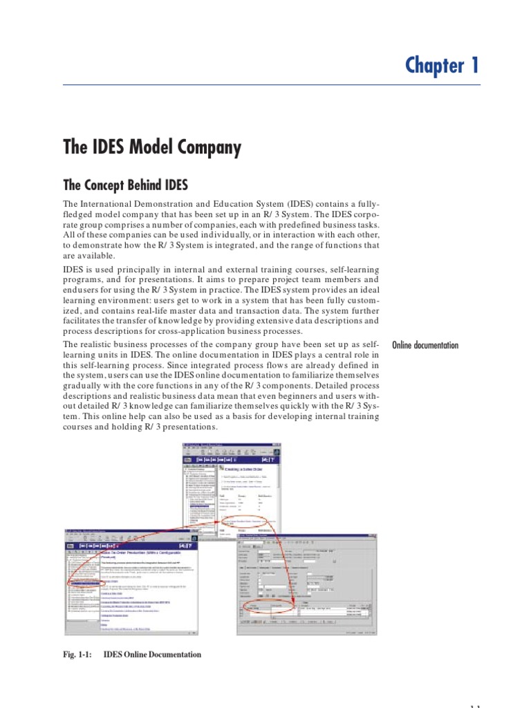The IDES Model Company | PDF | Business Process | Human Resource Management
