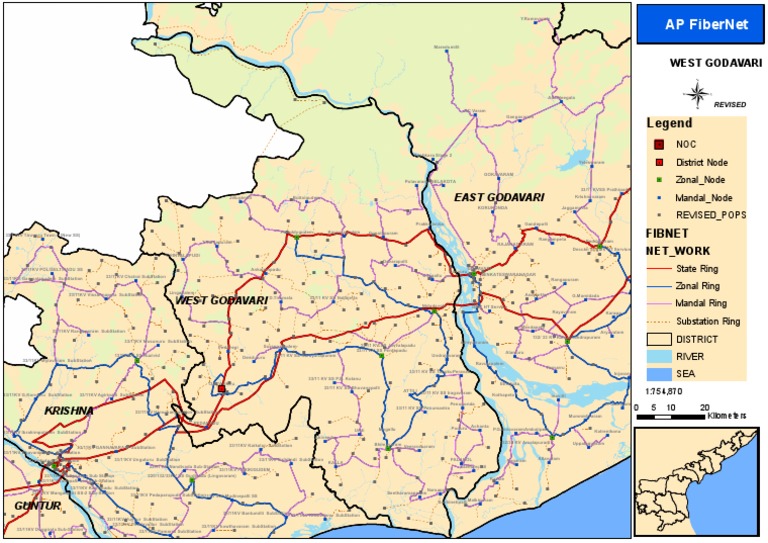 West Godavari District Map | PDF