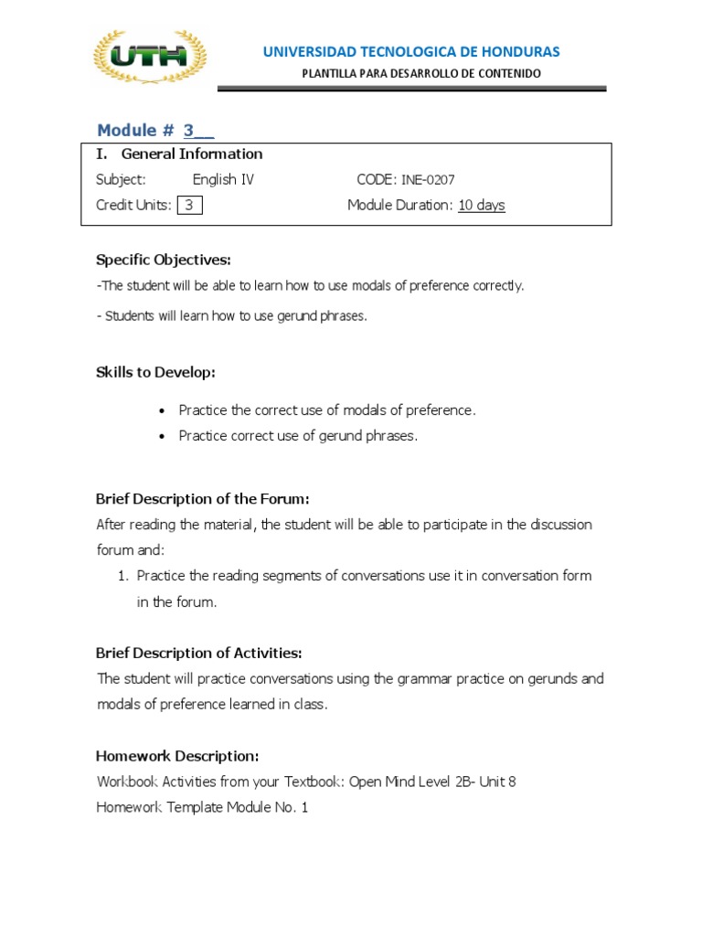 Module - 3 - Modals of Preference - Gerund Phrases | PDF | Phrase | Verb