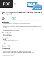 SAP Business Blueprint BBP Document & Template | PDF | Business Process ...