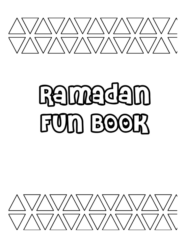 Ramadan Coloring Pages | PDF | Ramadan | Islamic Fundamentalism