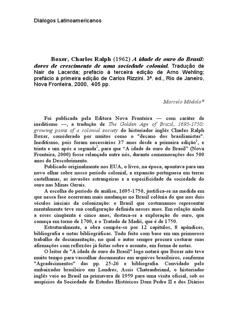 An Analysis of Charles Ralph Boxer's Classic Work 'The Golden Age of ...