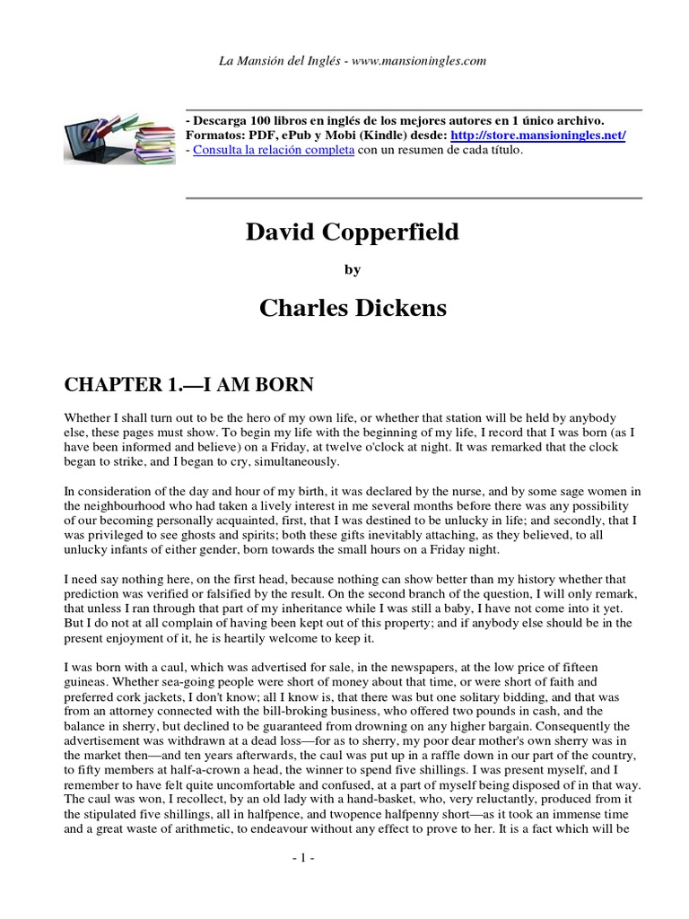 David Copperfield - Charles Dickens | PDF | Business