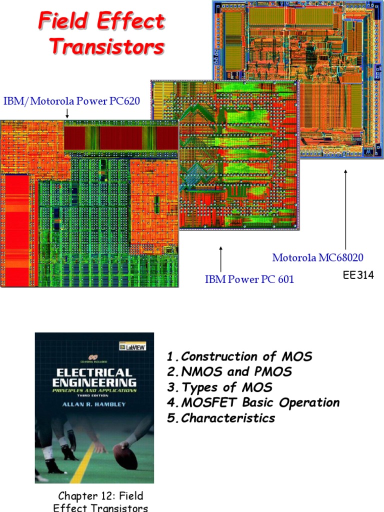 MOSFET Operation and Characteristics | PDF | Mosfet | Field Effect ...