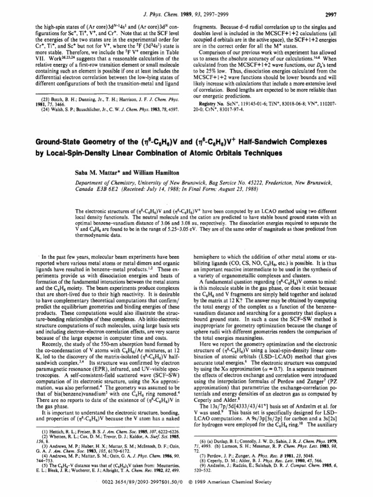 A Half Sandwich Complex With A Terminal Borylene Ligand PDF | PDF ...