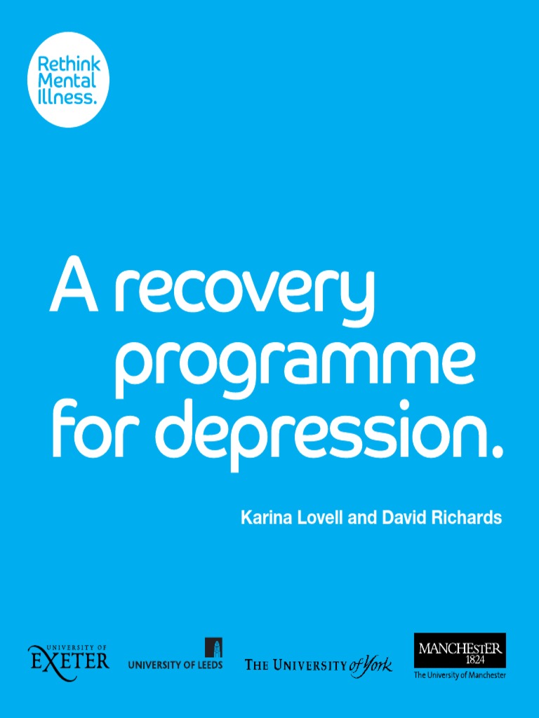Recovery programme for depression booklet.pdf | Mood (Psychology ...
