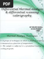 Differential Thermal Analysis (Dta) | PDF | Thermal Analysis ...