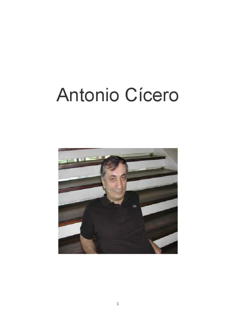 Poesia e Filosofia de Antonio Cícero | PDF | Medusa | Rio de Janeiro
