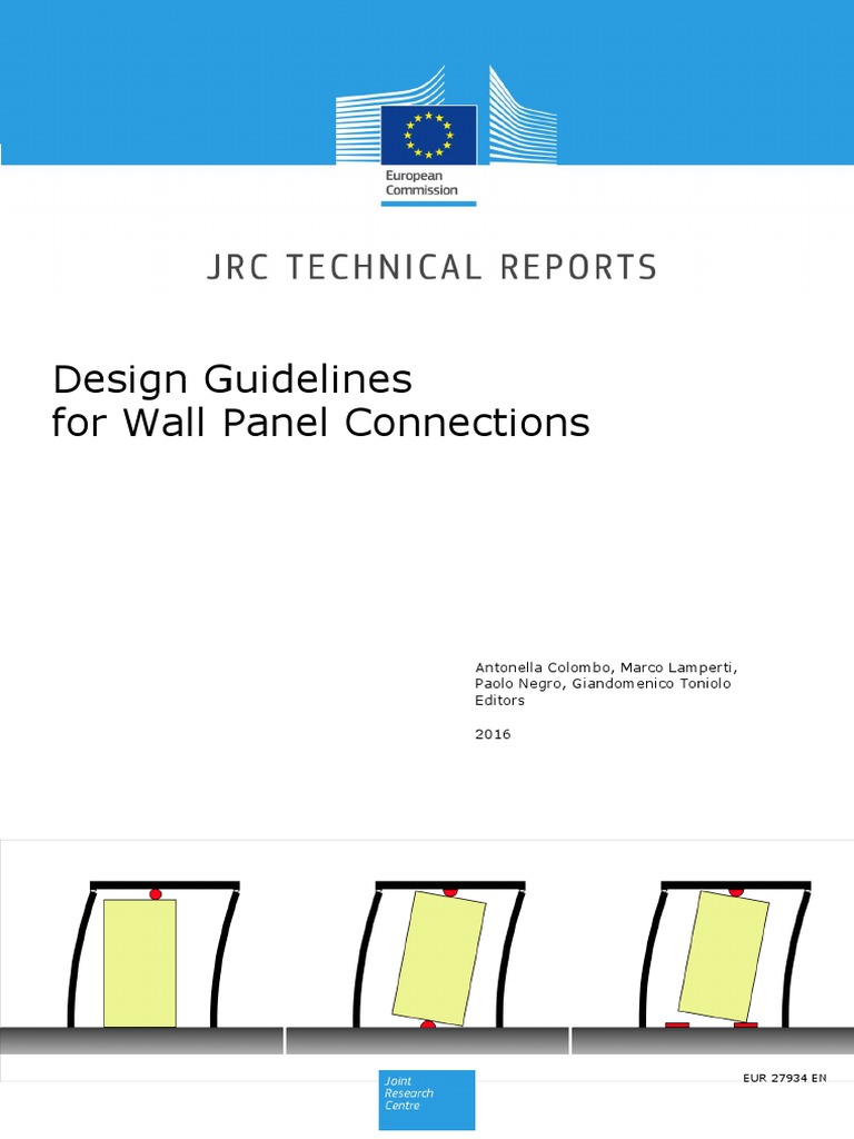 Design Guidelines For Wall Panel Connections | PDF | Beam (Structure ...