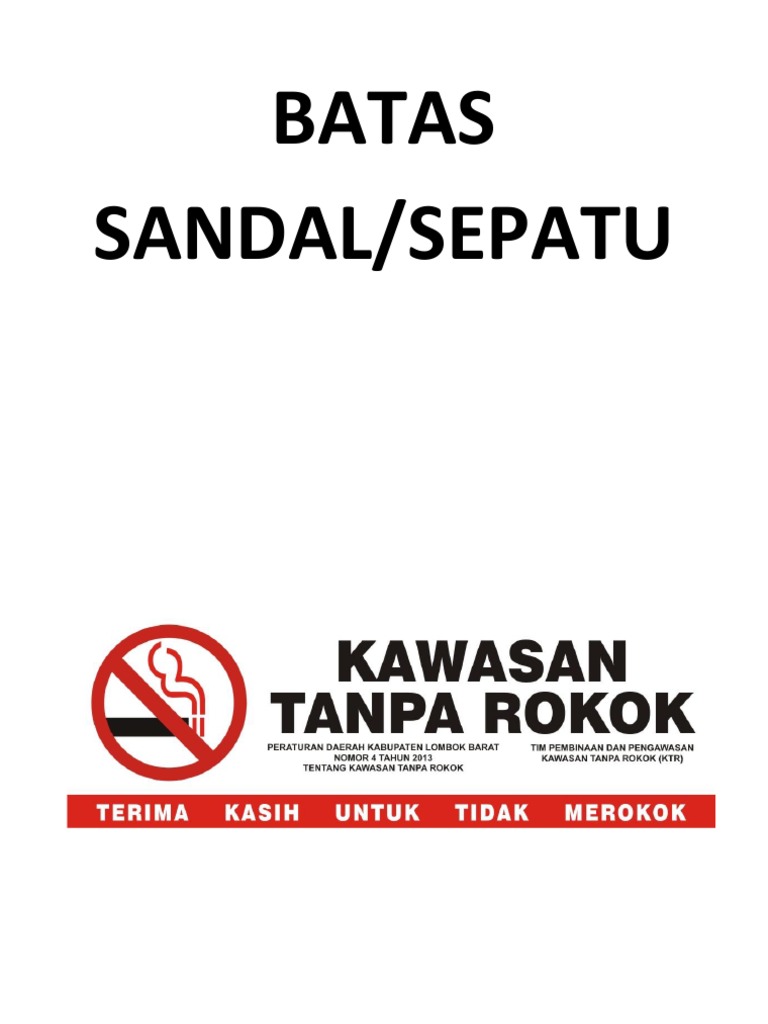 Batas Sendal | PDF