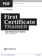 Complete First Third Edition Student's Book Answer Key | PDF