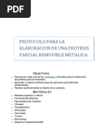 Protocolo para Prótesis Total Removible | PDF | Dentadura postiza | Boca