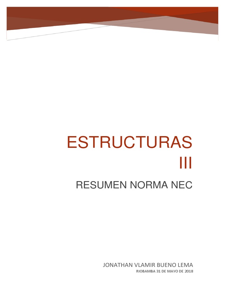 Resumen-NEC SE HM Hormigon Armado | PDF | Acero | Doblar