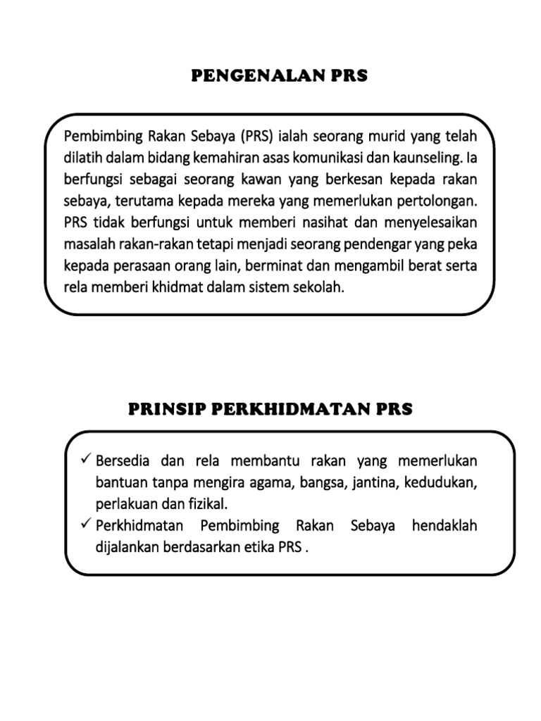 Pengenalan Prs