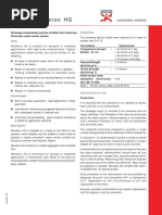 Renderoc HB40 Technical Data Sheet | PDF | Concrete | Composite Material