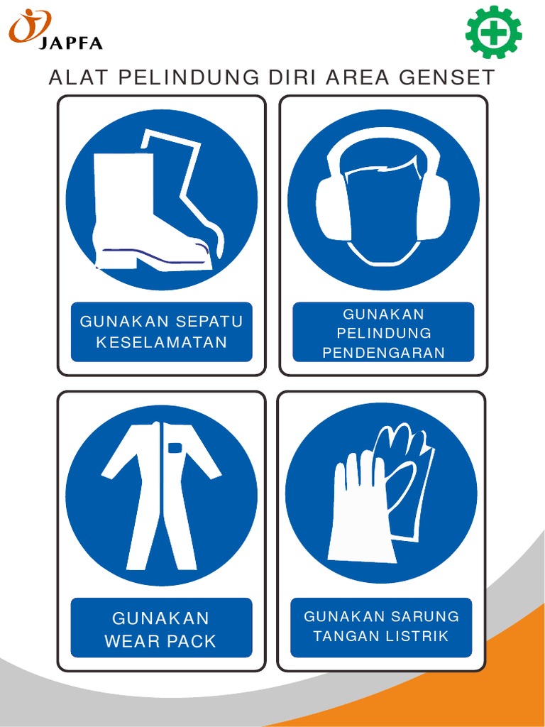 Rambu dan APD untuk Ruang Genset | PDF