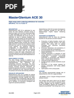 Masterglenium 7620: Full-Range Water-Reducing Admixture | PDF ...