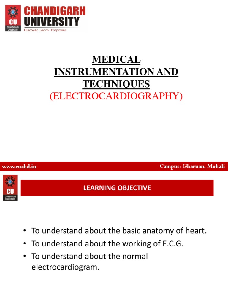 Medical Instrumentation and Techniques: (Electrocardiography) | PDF ...