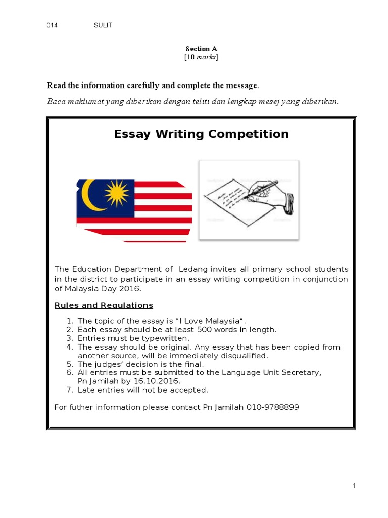 Bi Pen Yr 6 | PDF | Essays